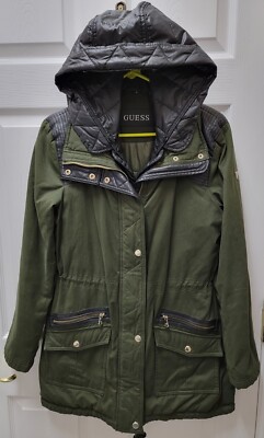 Guess Hood Lining Jacket Medium | eBay