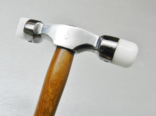 Nylon Hammer Heads Soft Touch 9 Face Plastic Tipped Jewelry Metal ...