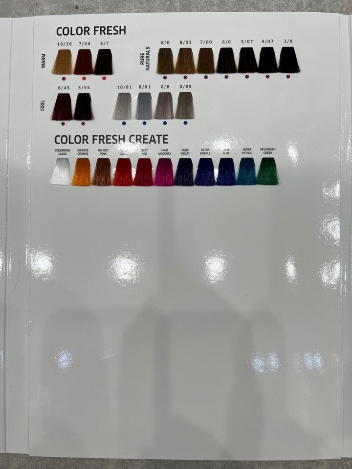 Wella Small Color Swatch Book NEW (Please pick Koleston Perfect OR ...
