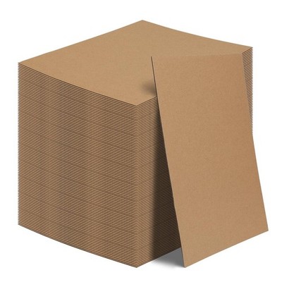 9x12 Browm Corrugated Cardboard Sheets, Flat Card Boards Inserts for ...
