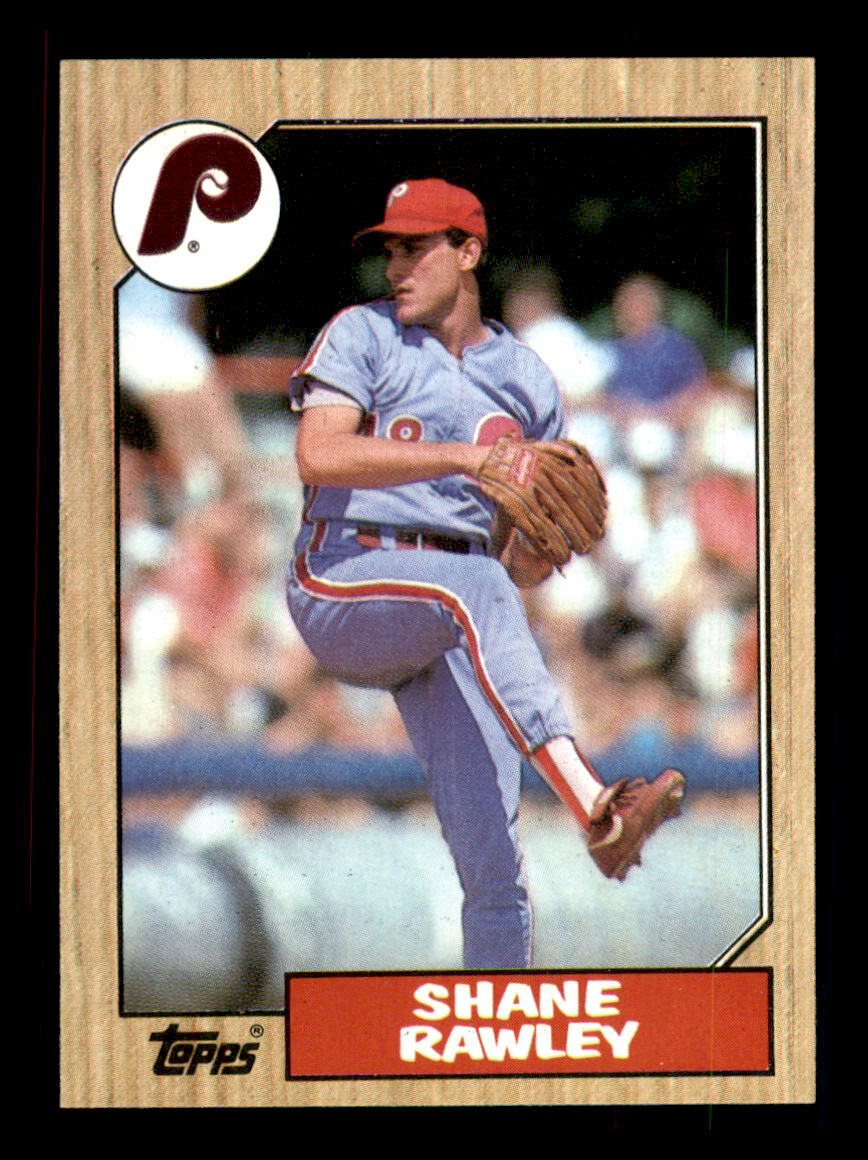 1987 Baseball Topps Shane Rawley Philadelphia Phillies #771 | eBay
