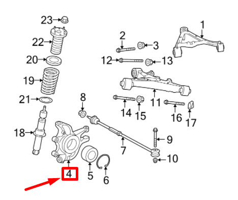 OEM Jaguar XJ XK XF 2009-2019 RH Rear Spindle Knuckle C2P12735 Genuine ...