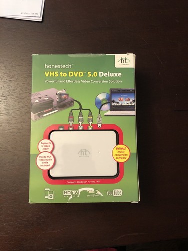 Honestech VHS to DVD 5.0 Deluxe Powerful & Effortless Video Conversion ...