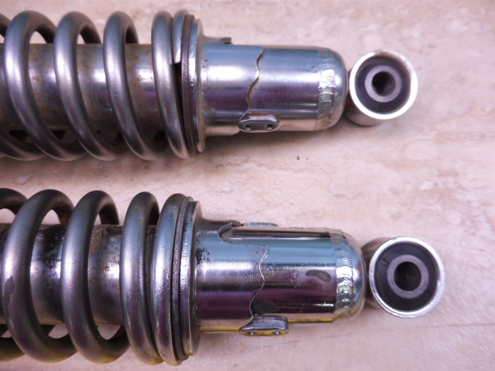1980 Yamaha XS650 Rear Shocks Dampers Pair PL154+ | eBay UK