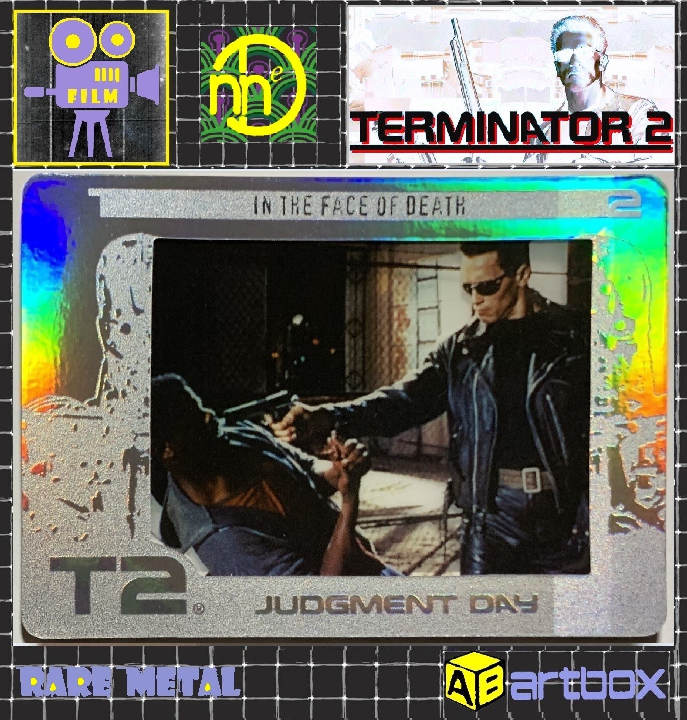 2003 ArtBox Terminator 2 Judgement Day FilmCardz - Rare Metal Card ...