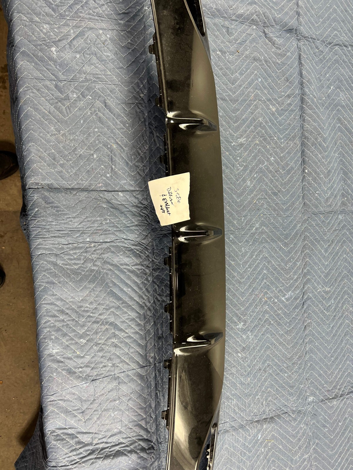 2021-2022 OEM Mercedes Benz S Class S580 AMG Rear Bumper Diffuser ...