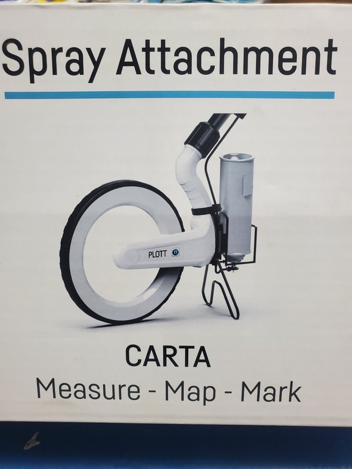 Plott Carta Smart Bluetooth Digital Measuring Wheel - White Uses Your ...