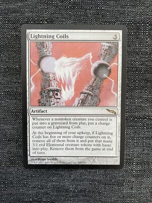 Lightning Coils LP Mirrodin MTG Magic The Gathering | eBay