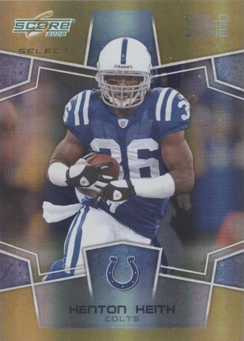 2008 Score Select - Kenton Keith #133 Gold Zone /50 for sale online | eBay