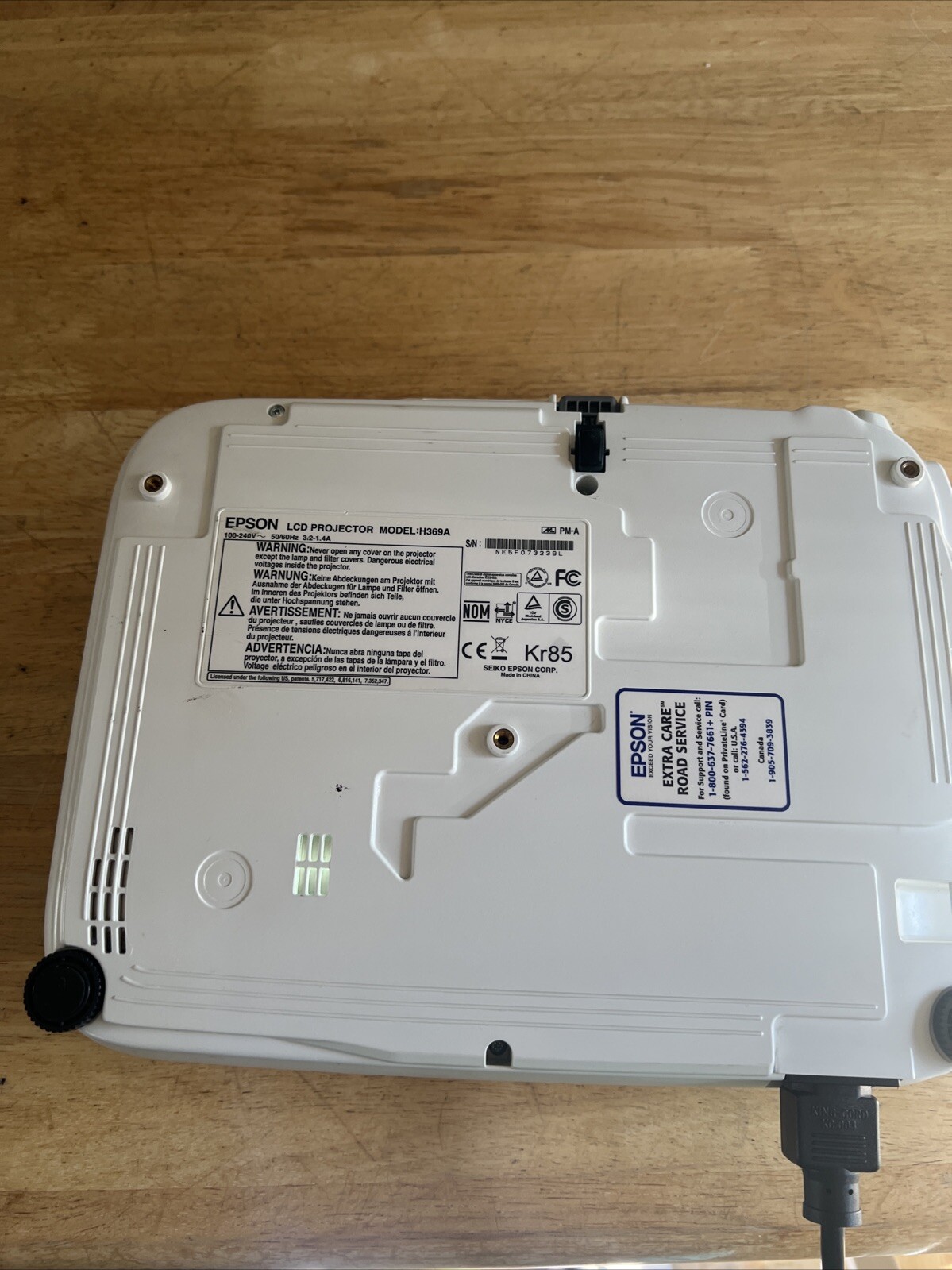 Epson EX3220 Projector, 3000 Lumens, 1080p HDMI No Remote, No Manual | eBay