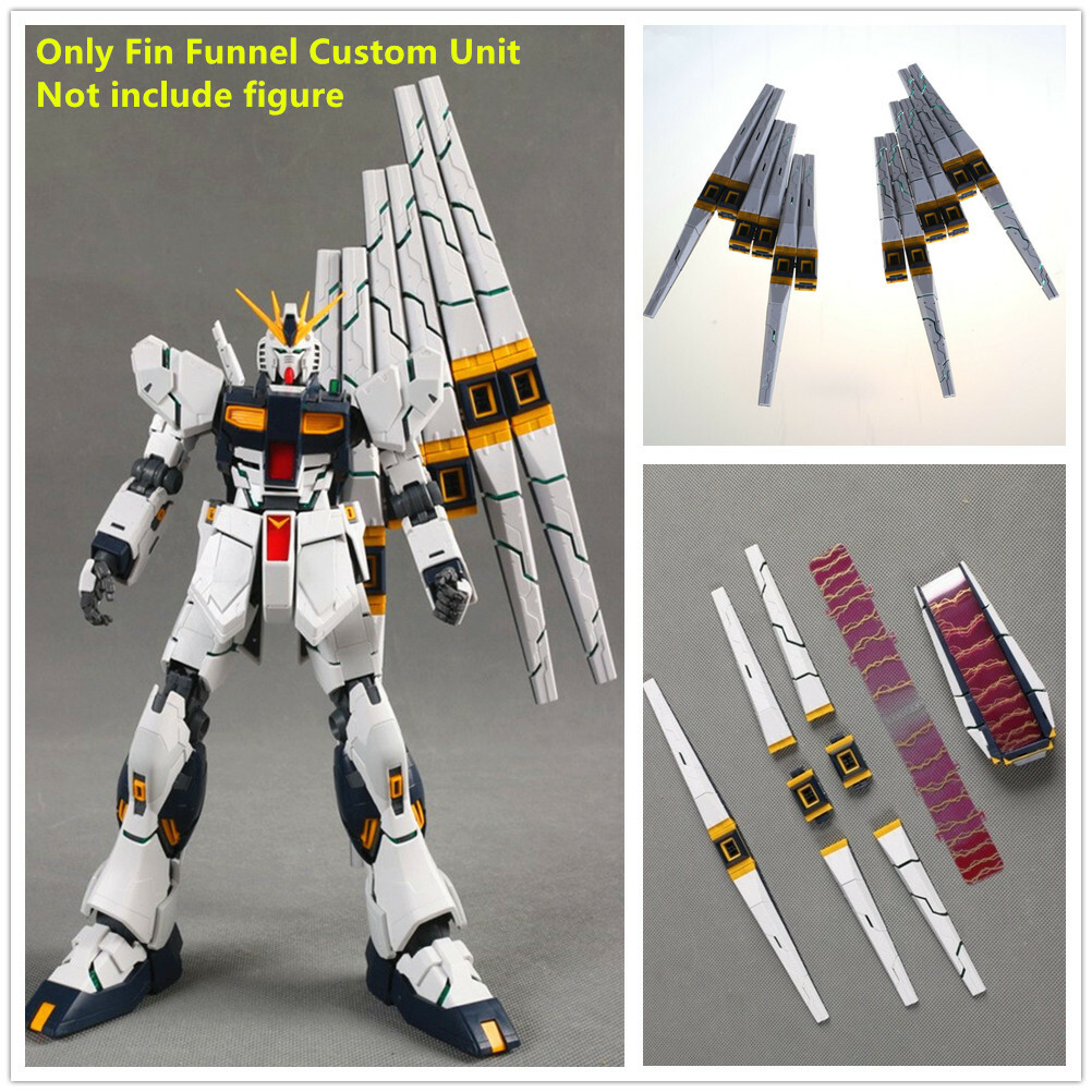 Daban Double Fin Funnel Custom Unit for Bandai MG 1/100 Rx-93 NU V ...