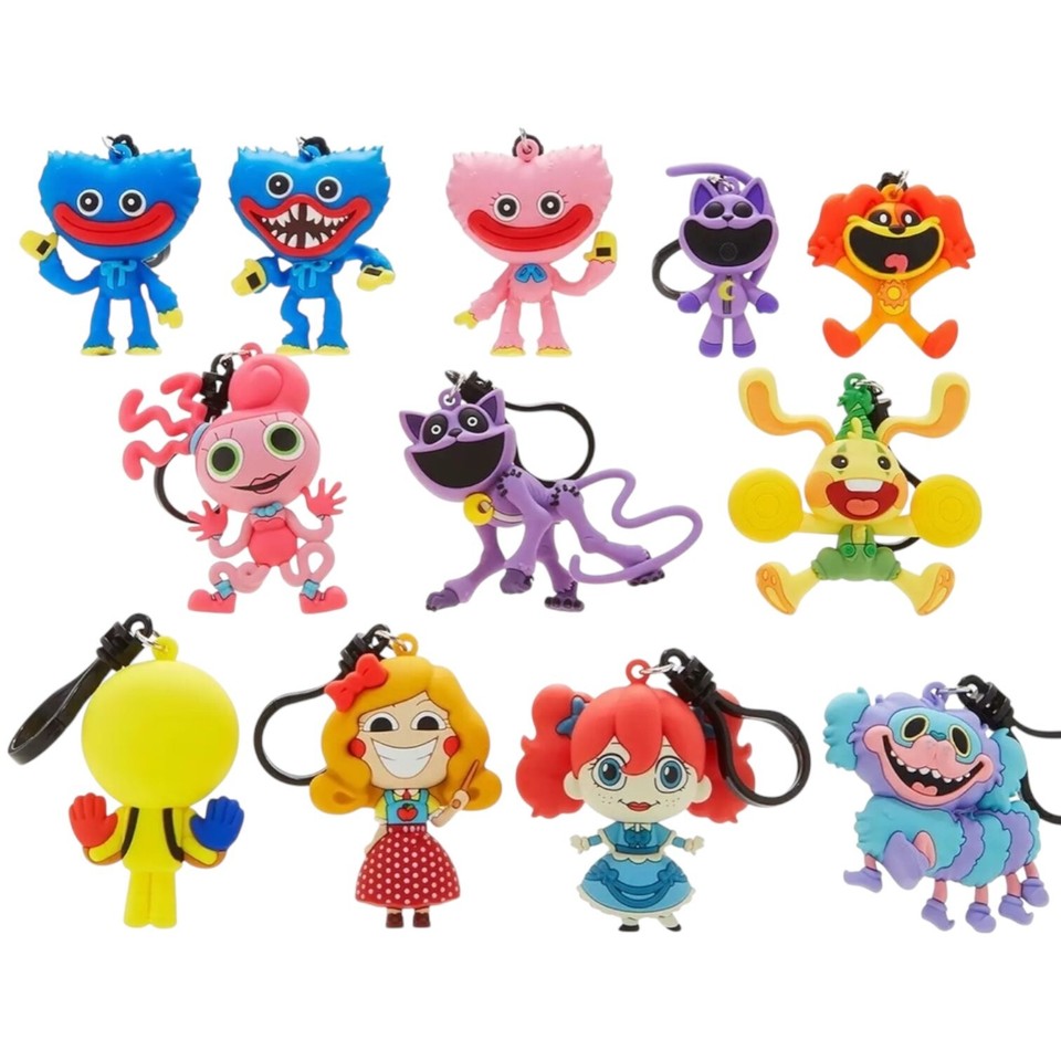Poppy Playtime Series 1 Figural Bag Clip Blind Bag 1 Random Fig ...