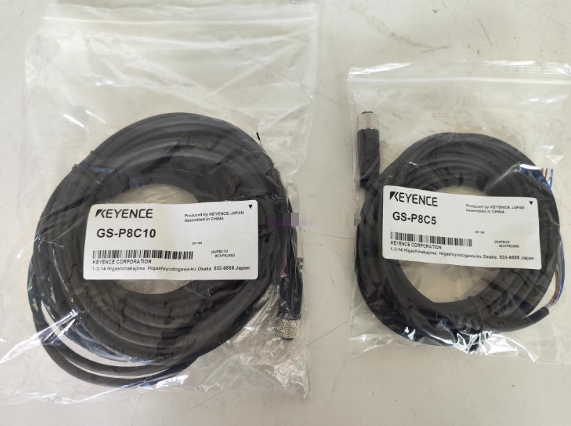 1PCS New Keyence GS-P8C10 CABLE STANDARD M12 10M | eBay