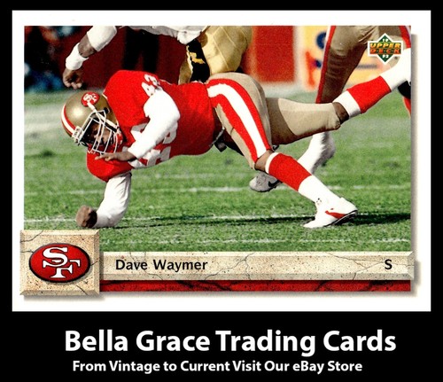 1992 Upper Deck Dave Waymer #207 San Francisco 49ers NFL Football | eBay