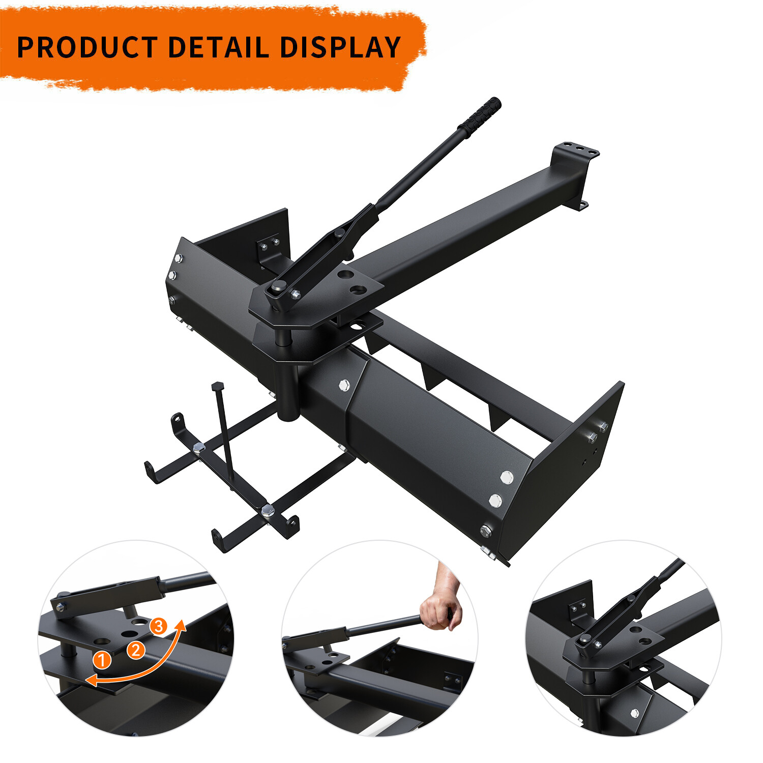 42" Tow Behind Box Scraper Blade Rust Resistant Lawn Tractor W ...