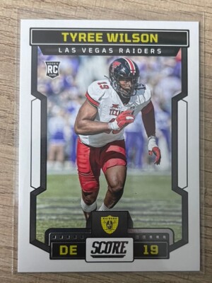 2023 Score - Rookies #372 Las Vegas Raiders, Texas Tech Red Raiders (RC ...