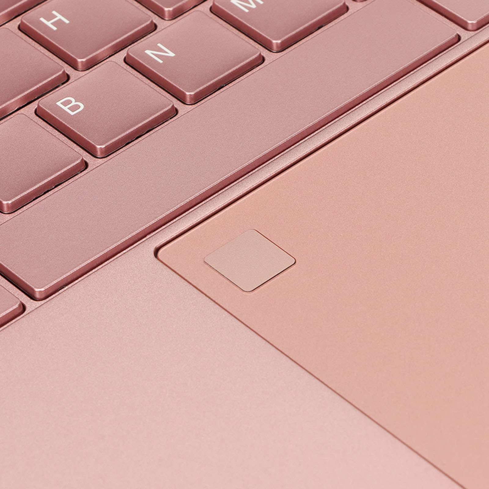 15.6in Laptop For N5095 CPU Pink Mini Laptop For Window11 With Fingerp ...