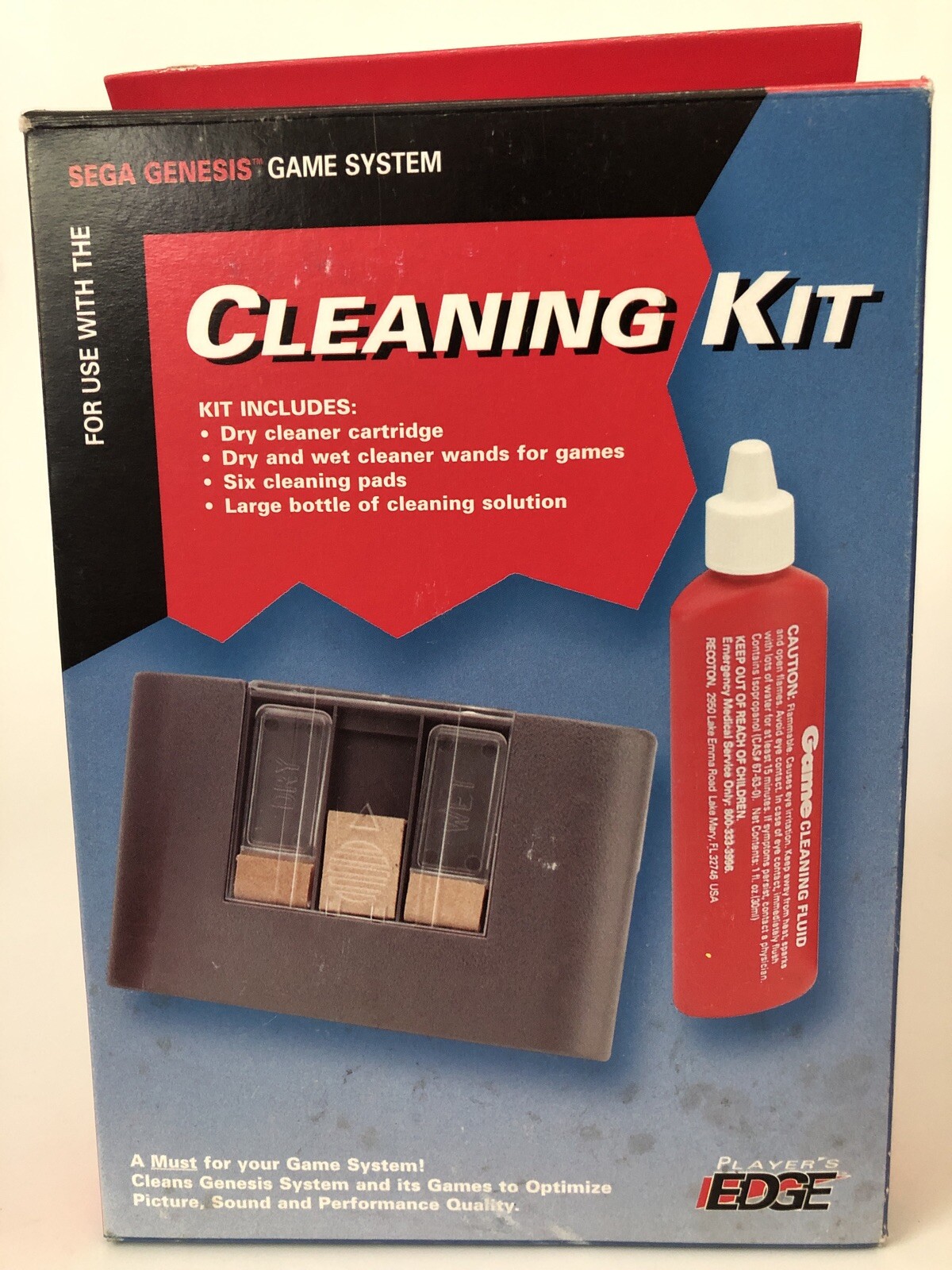 Vintage Sega Genesis Video Game Cleaning Kit | eBay