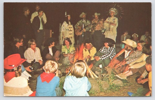 Group @ Pahaska Tepee~Buffalo Bill Hunting Grounds~Campfire~WY ...