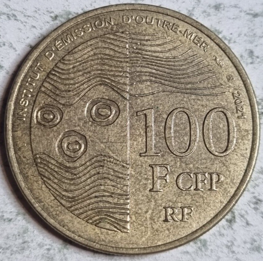 French Pacific Territories 2021 100 Francs | eBay