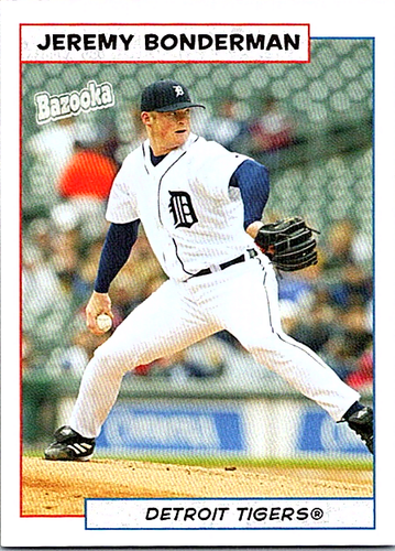 2005 Bazooka Mini Baseball #55 Jeremy Bonderman Tigers | eBay