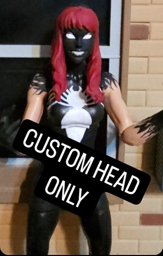 Marvel Legend Venomized Mary Jane Custom Head | eBay