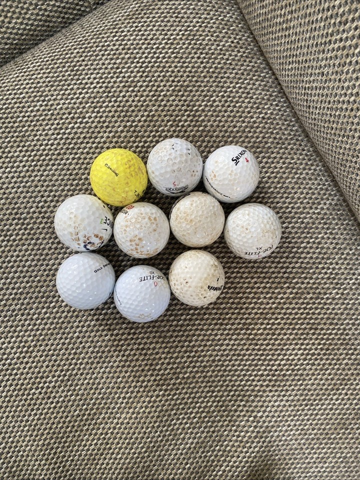 10 Golf Balls Random Selection | eBay