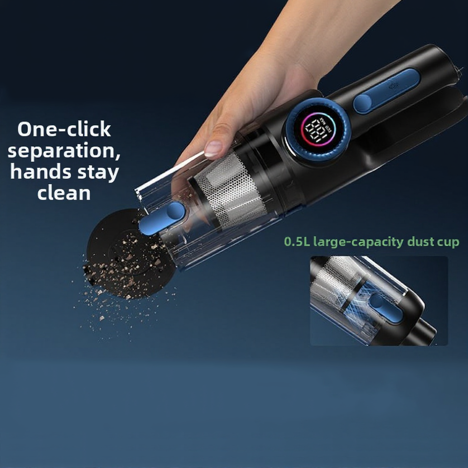 Cordless Car Vacuum Portable Car Vacuum Inflator Function Blower ...