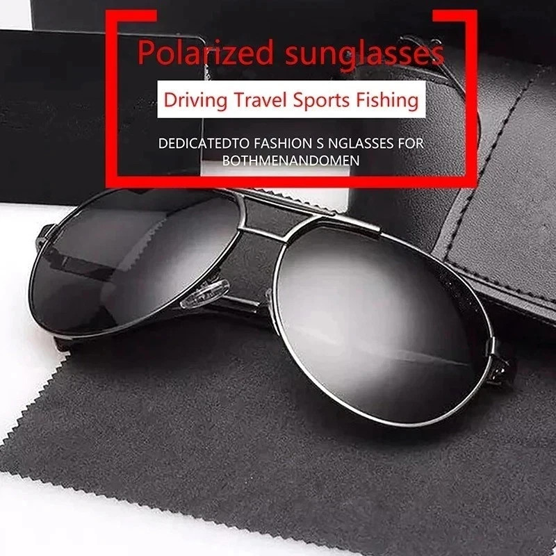 Men's HD Polarized PL Sunglasses With Out Box Classic Driving Police ...