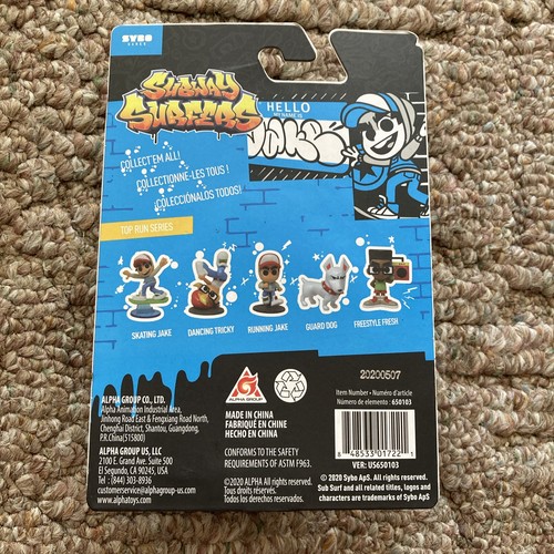 NEW, SUBWAY SURFERS SHORTIES SKATE BOARD JAKE FIGURE WITH STICKER /i | eBay