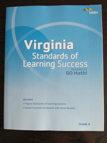 Virginia Standards of Learning Success, Grade 4, Powered by GO Math ...