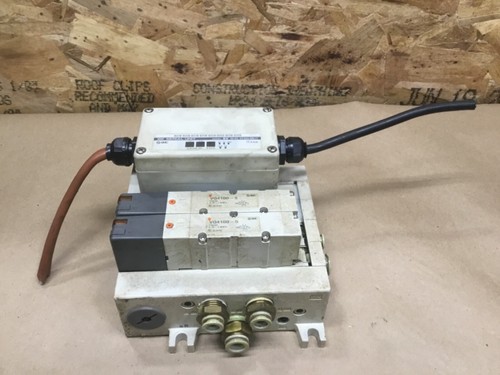 SMC CC-LINK EX124U-SMJ1 Solenoid Valve Assembly VQ4100-5 #04E49PR6*AD ...