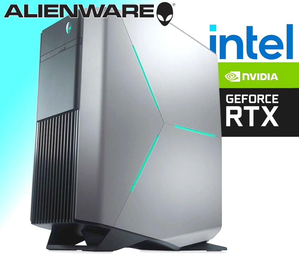 Alienware Aurora R7 Gaming PC i7-8700K RTX 3050 32GB RAM 1TB SSD ...