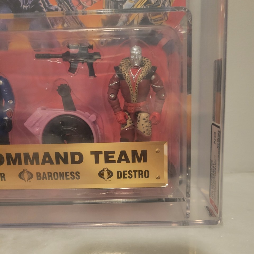 GI Joe 1997 Prototype MOC PDD Pimp Daddy Destro Original W/ COA 100% ...