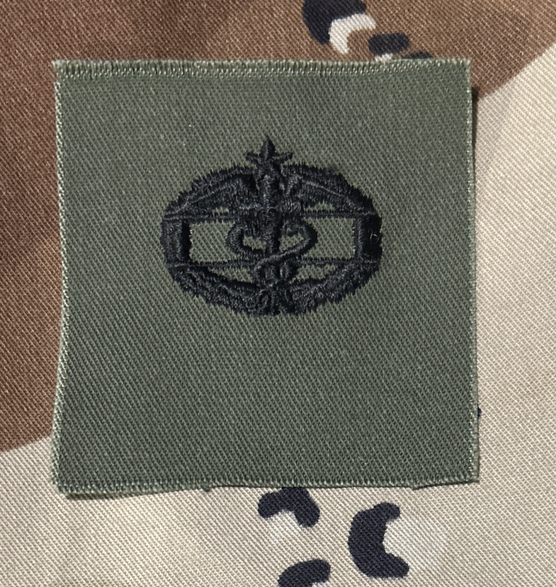 US Army CMB 2nd Award BDU Sew-On Combat Field Medical Badge 2AWD | eBay