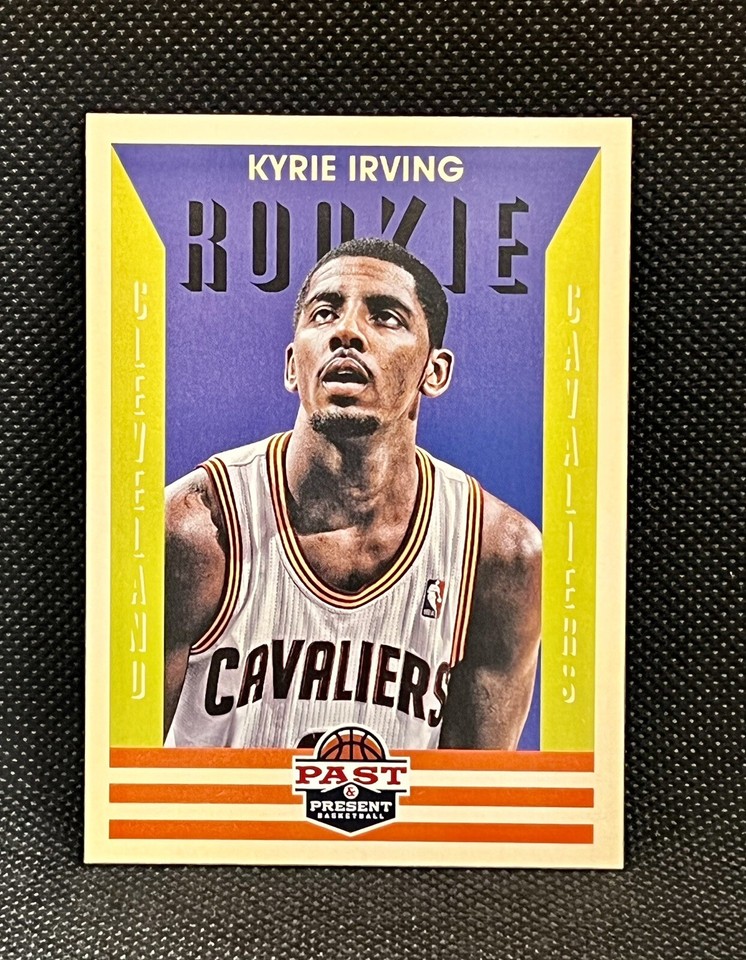 2012-13 KYRIE IRVING PANINI PAST AND PRESENT CAVALIERS RC ROOKIE CARD ...