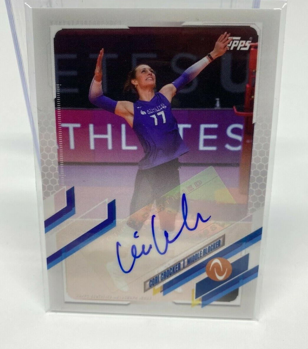 Cori Crocker Michigan #77 Signed Autograph Topps 2021 Unlimited ...