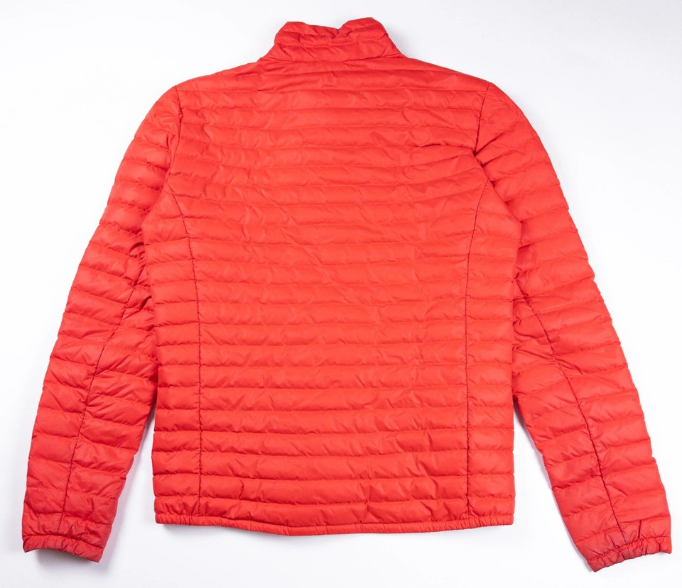 KJUS Down Jacket Men's Small Nexus Full Zip Puffer Red/Orange DAMAGED ...