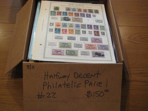 Halfway Decent Philatelic Parcel #22 - WDWPhilatelic (Y1V) 8/25 | eBay
