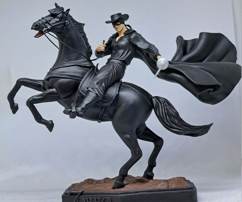 Custom Made Zorro figurine - Resin | eBay