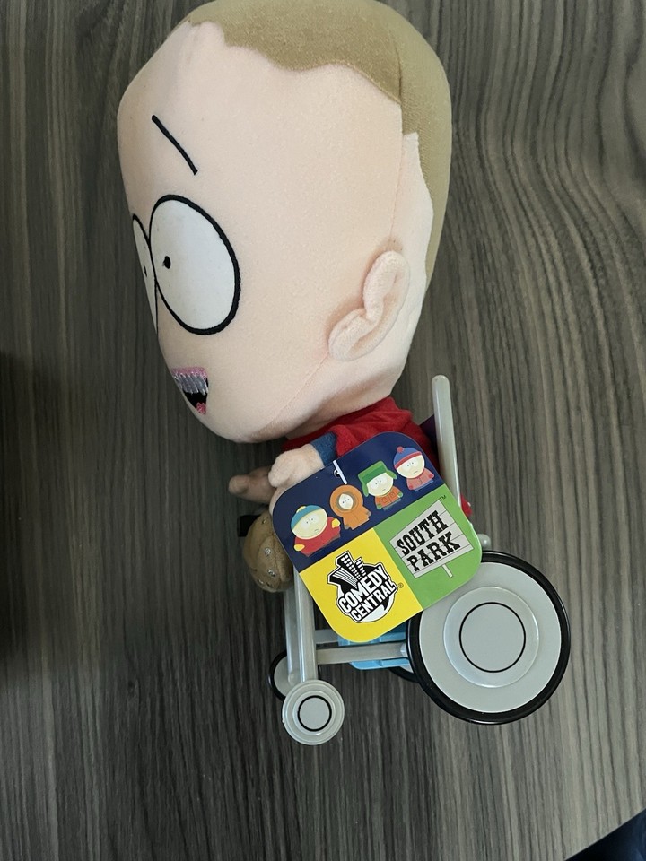 South Park 12" Timmy Plush Doll Toy Wheelchair Non-Talking Version 2000 ...