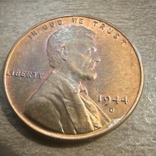 Lincoln Wheat Small Cent 1944-D Bronze Circulated Denver US Coin | eBay