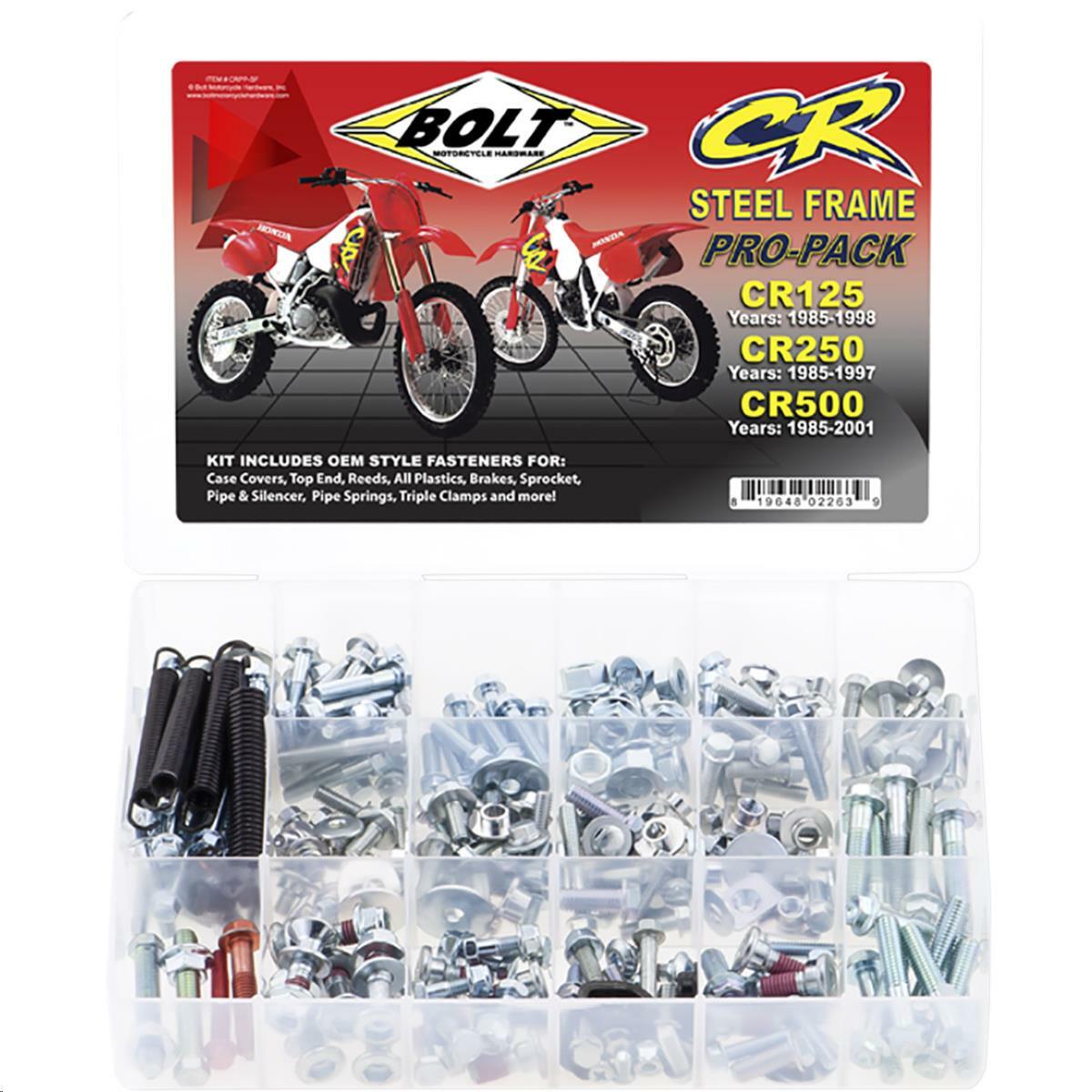 Bolt MC Hardware - CRPP-SF - CR125/250 Pro Packs for sale online | eBay