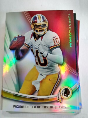 Robert Griffith III 2013 Topps Platinum #12 Washington Redskins ...