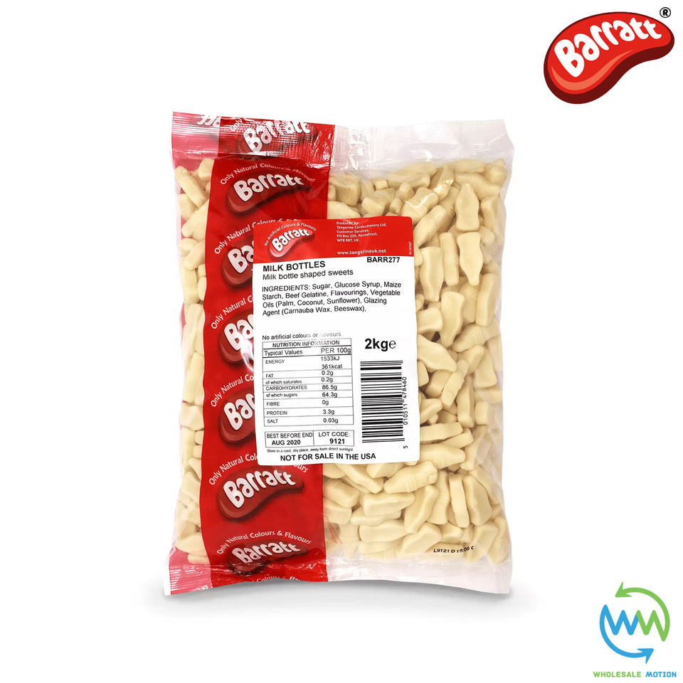 BARRATT MILK BOTTLES Sweets GUMMY Candy WEDDING GIFT Jelly TREATS PICK ...