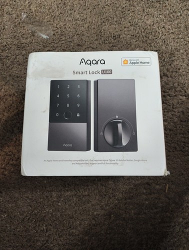 Aqara Smart Lock U100, Fingerprint Keyless Entry Door Lock with Apple ...