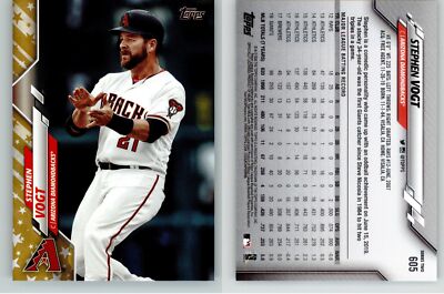 Stephen Vogt 2020 Topps Gold Star 605 Arizona Diamondbacks Ebay