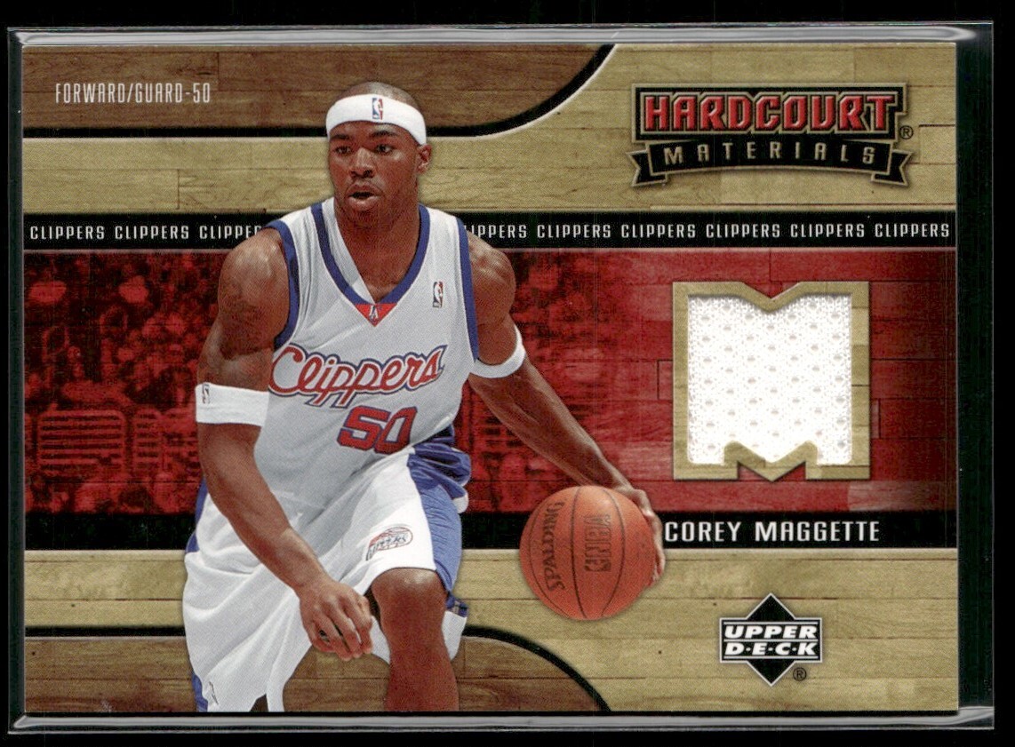 2006-07 Upper Deck Hardcourt Materials Corey Maggette #HM-CM | eBay