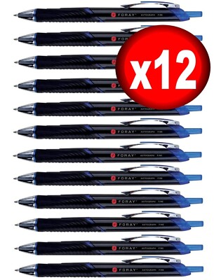 Gel Rollerball Blue Pen Foray Autograph Retractable Fine 0.4 mm 9351439 ...