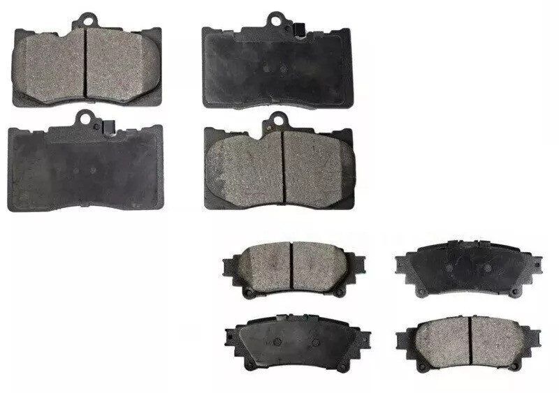 Front Rear Ceramic Brake Pads Kit For Lexus IS300 IS350 GS350 RC350 ...